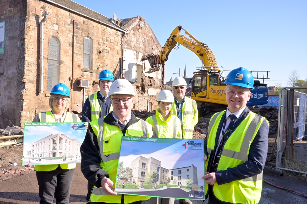 Former Coatbridge pub site makes way for new homes | Scottish Construction Now